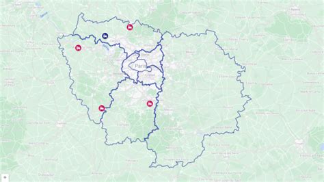 Carte Des Blocages Autour De Paris Image To U