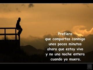 Hoy Y No Manana PPT