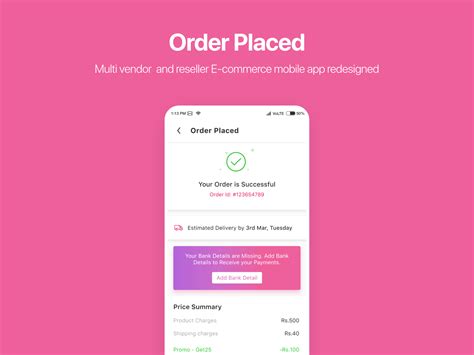 Shopy Ecommerce Redesigned Order Placed By Rushabh Patel On Dribbble