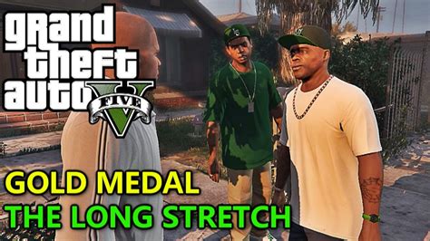 GTA 5 Mission 9 The Long Stretch 100 Gold Medal Walkthrough