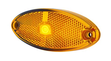 Lampa Obrysowa Boczna Pomarańczowa LED Obrysówka FT 061 odblask 12 24V