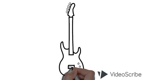 Como Dibujar Una Guitarra YouTube