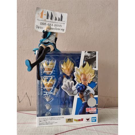 Bandai Action Figure S H Figuarts Super Saiyan Vegeta Awakened Blood
