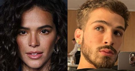 João Guilherme surge sem camisa em foto Bruna Marquezine e anuncia