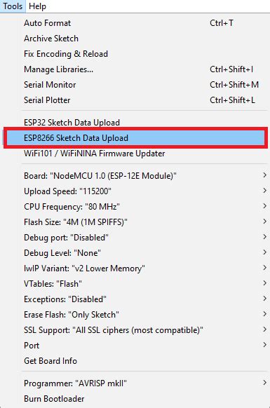 Esp Nodemcu Web Server Using Spiffs Beginner Guide
