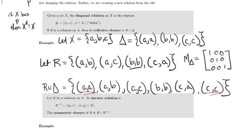 closure and composition reflexive and symmetric closures youtube