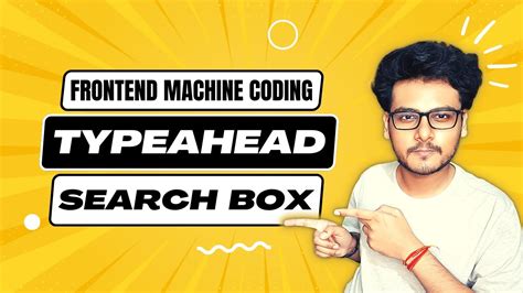 Typeahead Searchbox In Reactjs Frontend Machine Coding Question