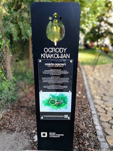 ZZM Zarząd Zieleni Miejskiej w Krakowie Park Kieszonkowy Ogród Dębowy