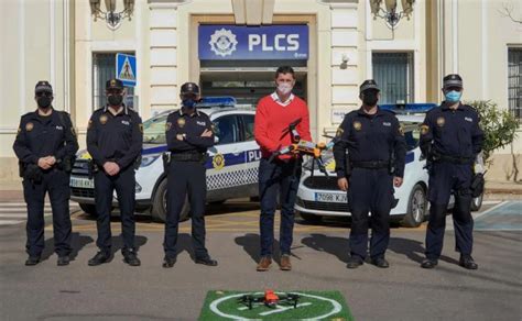 Tráfico en Castellón La Policía Local de Castellón activa tres drones