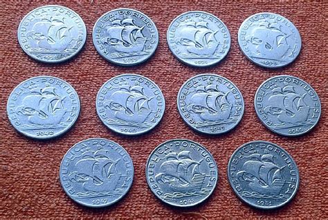 Portugal República Set Completo 5 Escudos 1932 a 1951 Catawiki