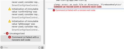 xcode after cocoapod update no such file or directory firebaseanalytics stack overflow