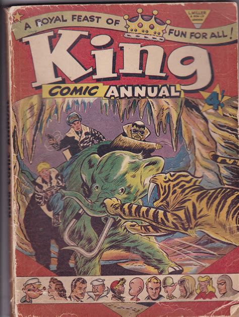KING COMIC ANNUAL 1954 1955 Collects King Features Syndicate Newspaper