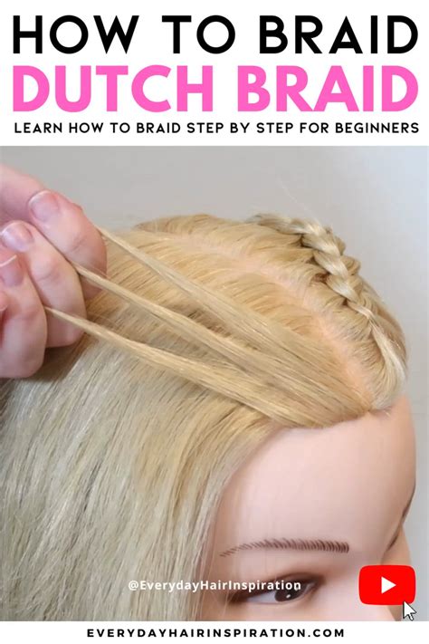 How To Create A Classic Dutch Braid In 6 Easy Steps Boxer Braids