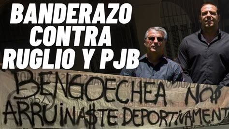 JULIO RÍOS TODO SOBRE EL BANDERAZO DE LA HINCHADA CONTRA RUGLIO Y