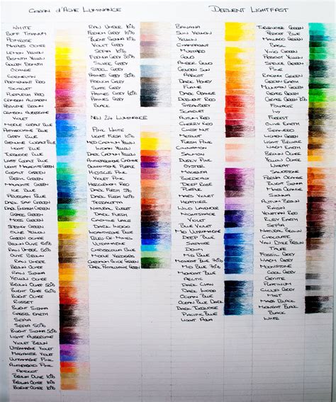 Caran D Ache Luminance 24 New Colors The Art Gear Guide Colored