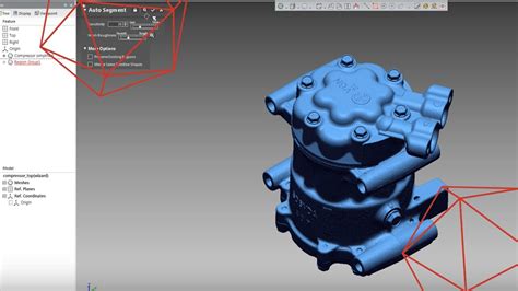 reverse engineering a compressor using 3d scan and geomagic design x youtube
