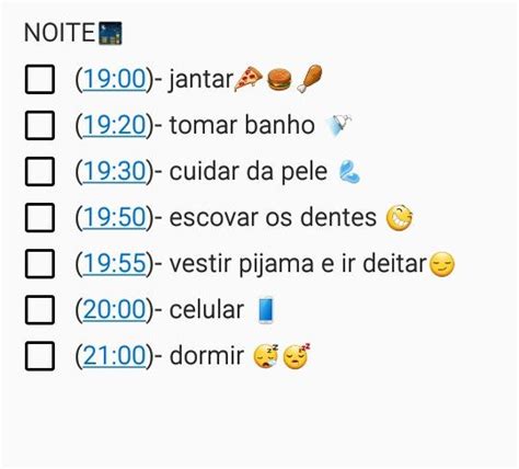 Rotina Da Noite Para Quem Estuda De Manh Rotina Da Noite Rotina De