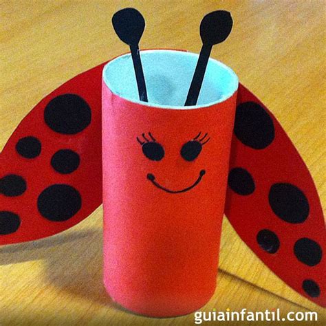 Manualidad Con Un Rollo De Papel