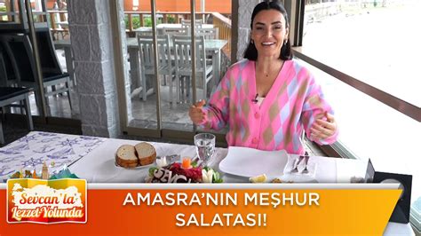 Amasra nın 30 çeşitli meşhur salatası Sevcan la Lezzet Yolunda YouTube