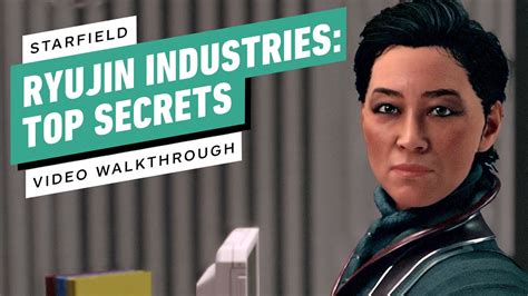 Starfield Gameplay Walkthrough Ryujin Industries Faction Top Secrets