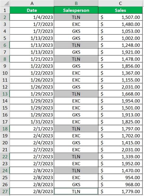 Delete Rows Based On A Specific Cell Value Or Condition In Excel