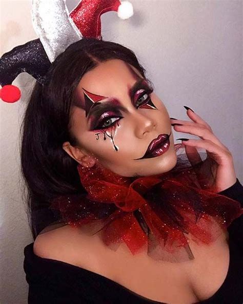 Trendy Clown Makeup Ideas For Halloween Stayglam Jester