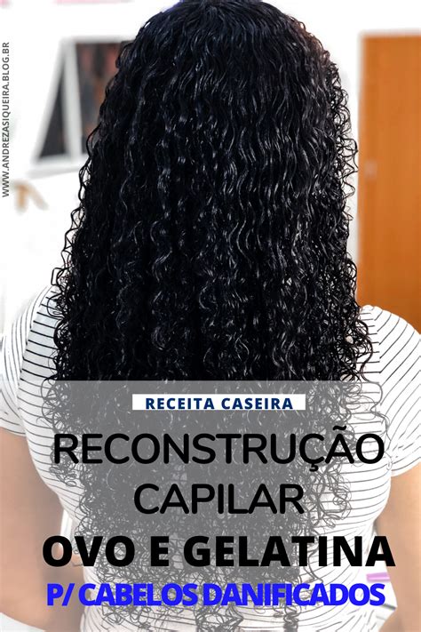 Reconstrução Para Cabelos Cacheados Caseiro