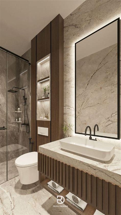 Bathroom Minimalist Design Ideas Ide Kamar Mandi Kamar Mandi Mandi