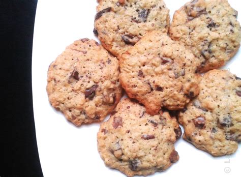 Cookies Aux Flocons D Avoine Et P Pites De Chocolat La Kitchenette De