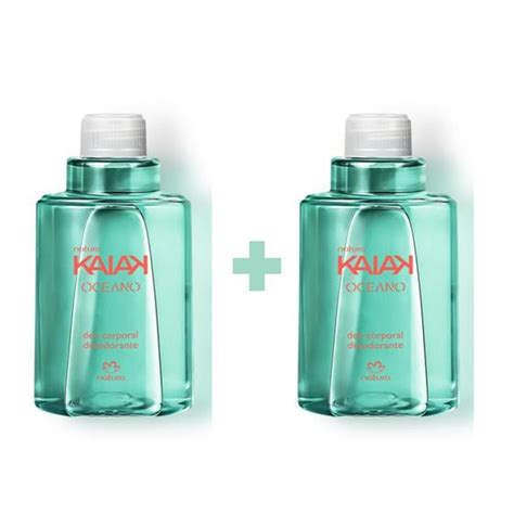 Kit Refil Kaiak Oceano Feminino Desodorante Corporal Ml Natura