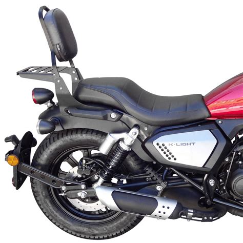 Spaan Sissy Bar Standard Keeway K Light 125 Noir 1550 NE Kustom