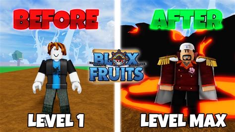 Blox Fruits Noob To Admiral Akainu Magma Awakening In One Video