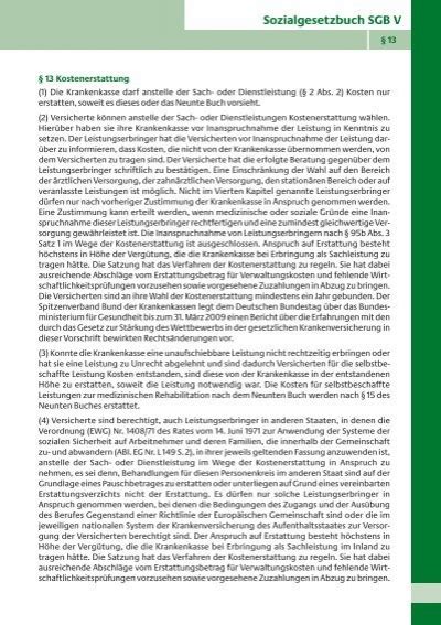 Sozialgesetzbuch SGB V