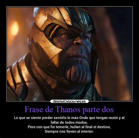 Top 92 Imagen Las Mejores Frases De Thanos Abzlocal Mx