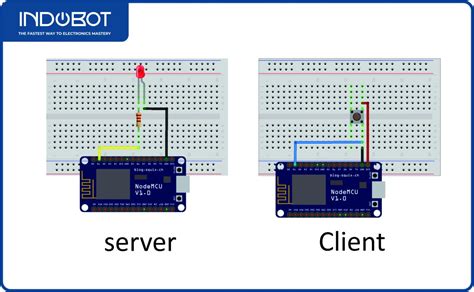 Nodemcu Esp8266 Menyalakan Led Dengan 2 Komunikasi