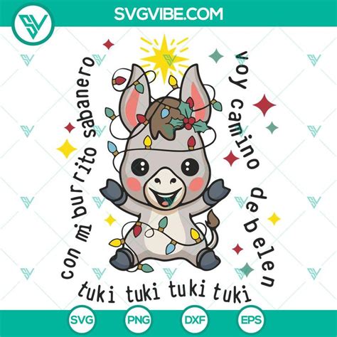 Mi Burrito Sabanero Mexican Svg Dxf Eps Png Files Svg Vibe In