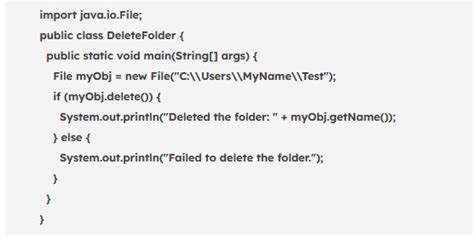 How To Delete The File In Java