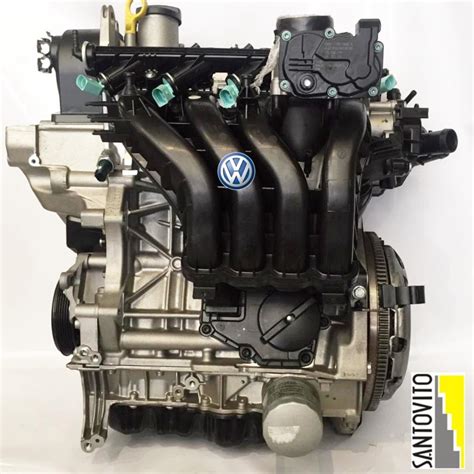 Motor Completo Flex Volkswagen Fox Ea Letra Cnx Km Santovito