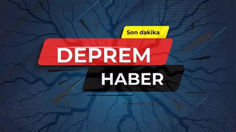 Ege Denizinde Deprem Siyaset Alemi