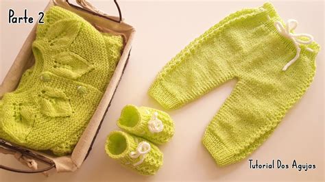 Como tejer un pantalón para bebe a Dos Agujas Tricot Palitos Ajuar