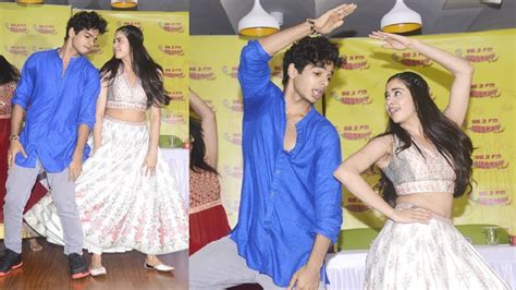 Zingat Jhanvi Kapoor Dance With Ishaan Khattar Dhadak Zingat Song