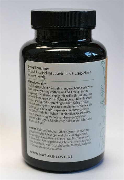 Pro Vegan Komplex Mit Vitamin A B2 B12 D3 K2 C Eisen Zink Jod