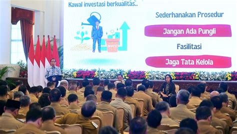 Tujuh Arahan Presiden Jokowi Kepada Para Penjabat Kepala Daerah