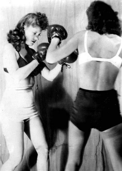 Women Boxing 1940 S Rquigley525 Flickr