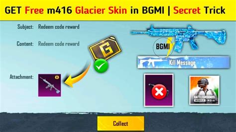 Get M416 Glacier Gun Skin With Ag Currency How To Get Free M416