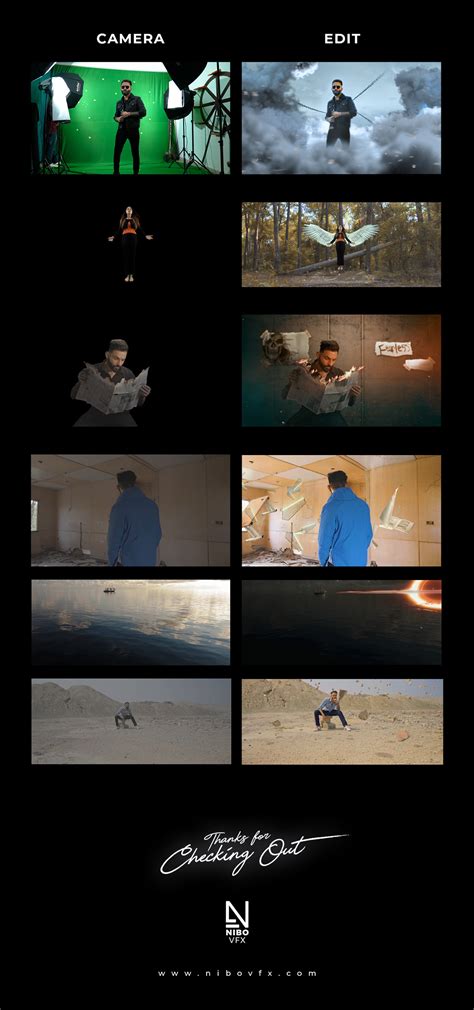 Vfx Showreel Breakdown On Behance