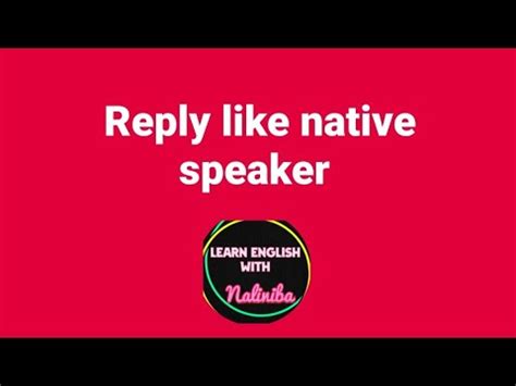 5 Ways To Reply How Are You Like Native Speaker English Advanced