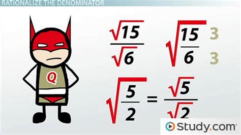 simplifying square roots overview and examples lesson