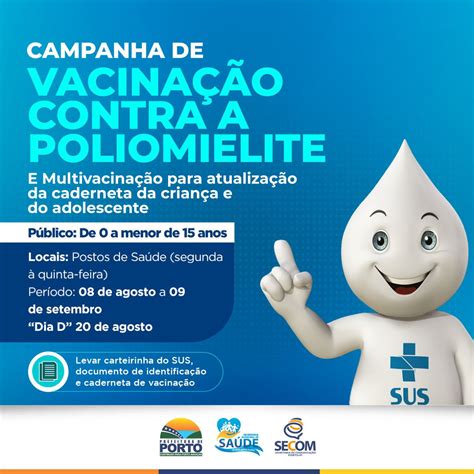 Prefeitura De Porto Inicia Campanha Para Vacinar Crian As E