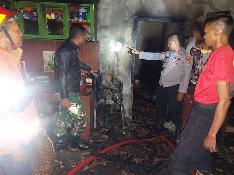 Rumah Di Sukoharjo Terbakar Diduga Akibat Korsleting Listrik Haluan